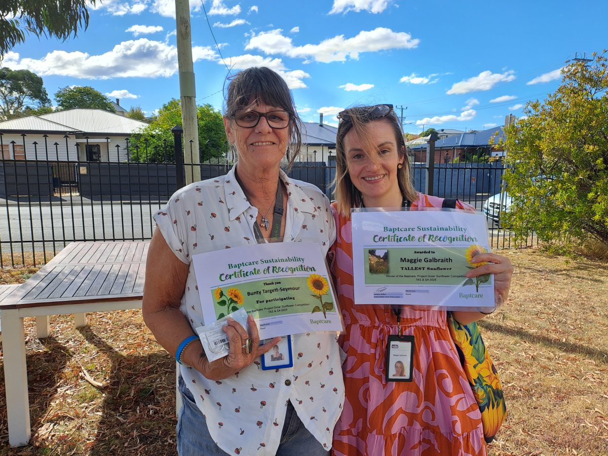 The Green Team at Moonah Hub - BaptistCare